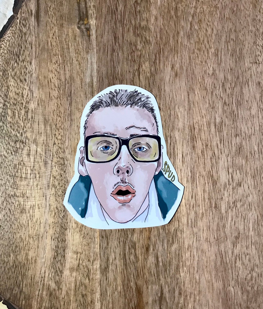 Spud Trainspotting Sticker decal vinyl glossy laptop notebook locker ...