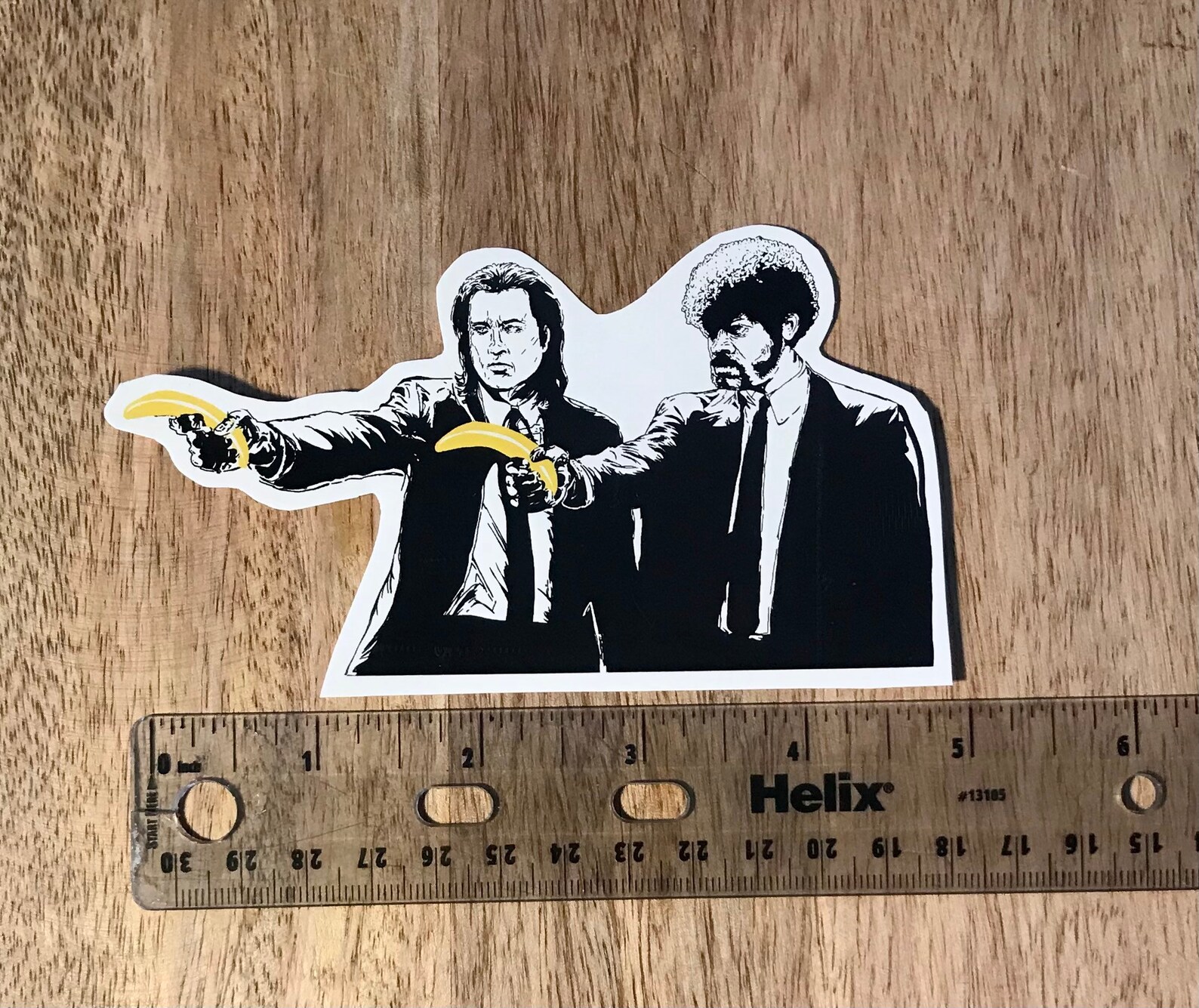 Pulp Fiction Sticker Samuel L. Jackson John Travolta - Etsy