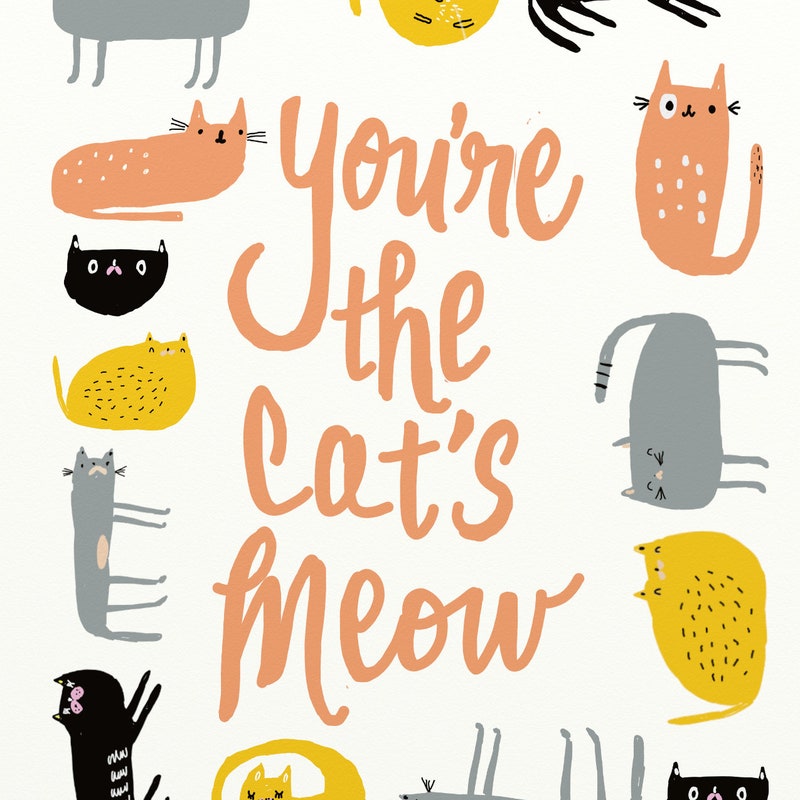 You're the Cats Meow - Etsy
