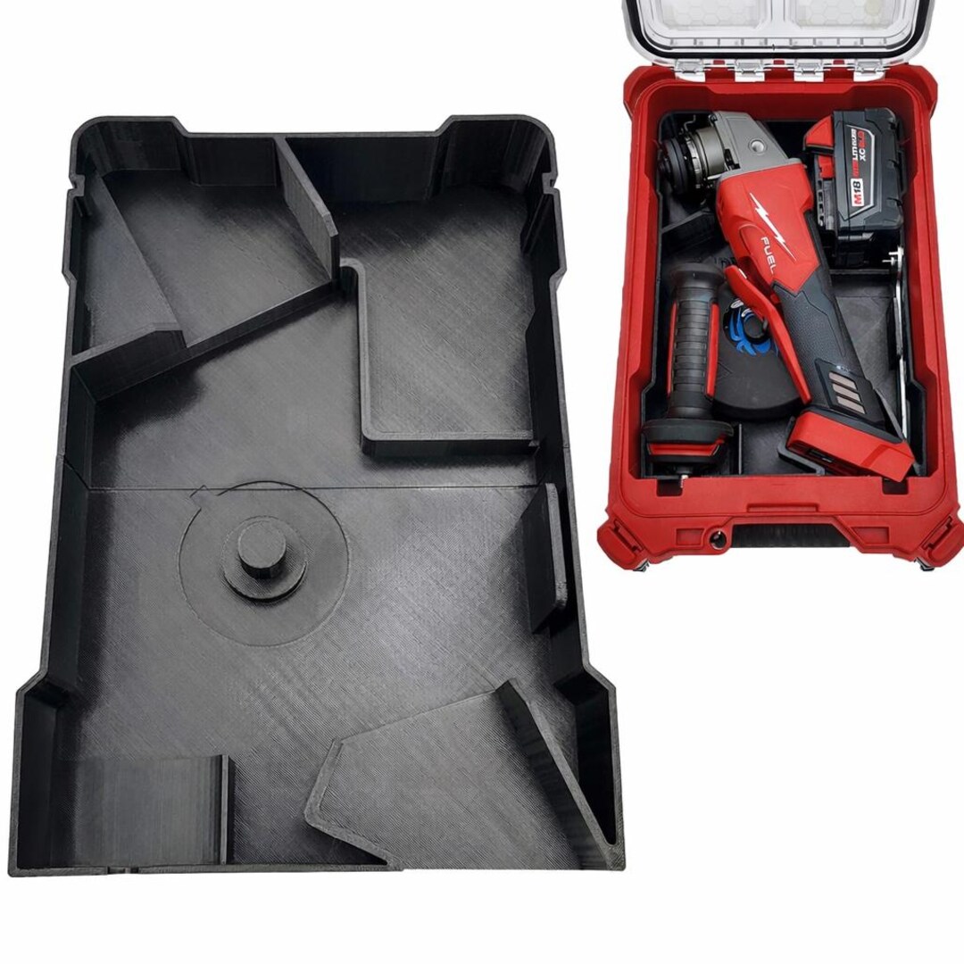 M18 FUEL Grinder Milwaukee Packout Organizer, Compact Tool Liner, - Etsy
