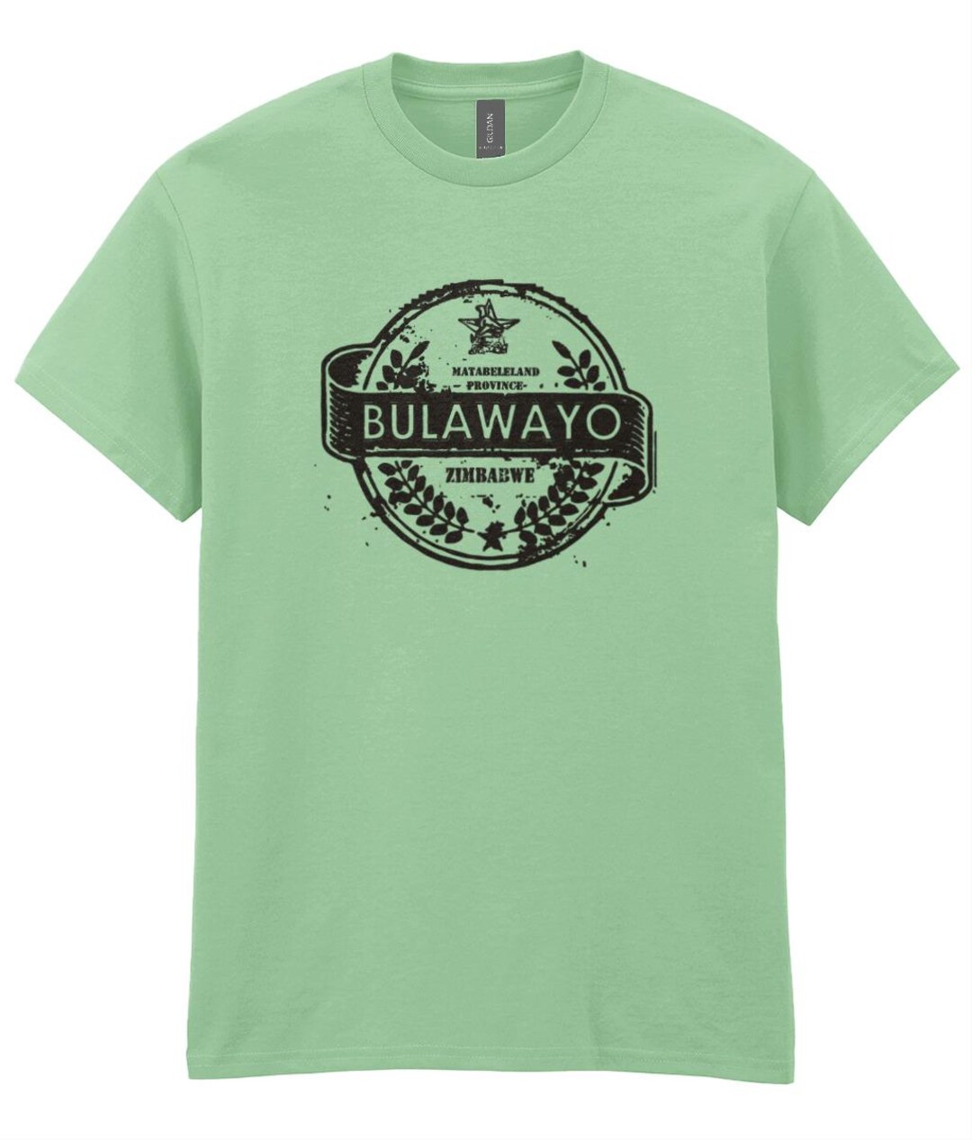 Bulawayo Stamp Tee - Etsy