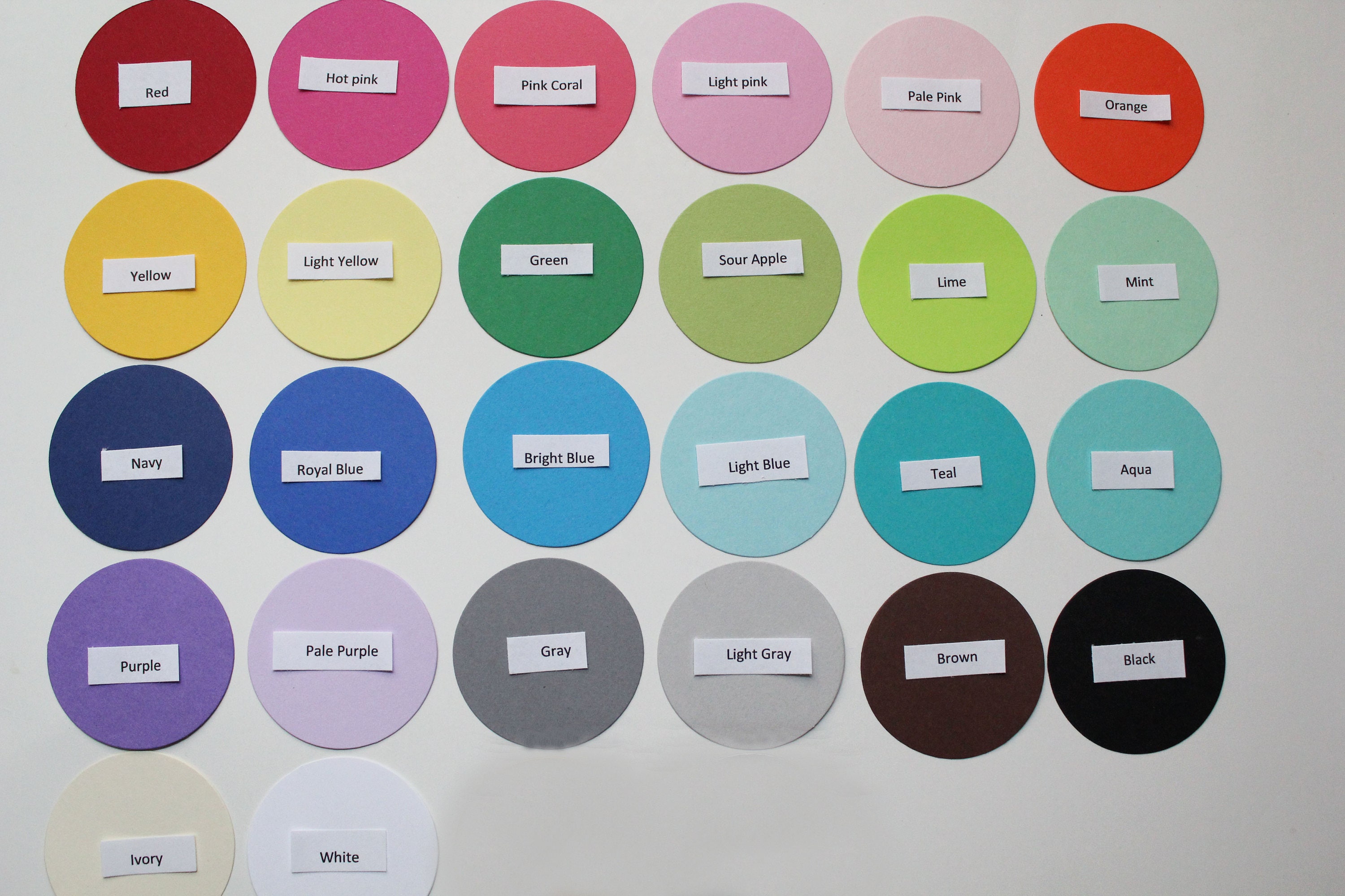 30 Die Cut Stars-pick YOUR COLORS Favor Tag Place Tag | Etsy