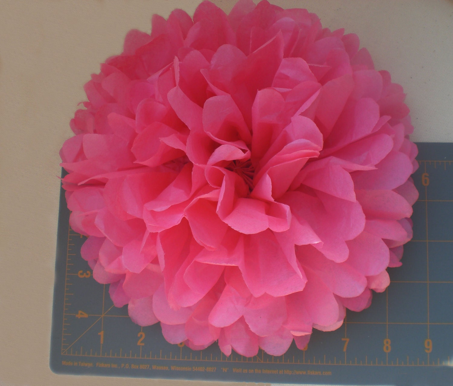7 Large Tissue Paper Flowers 9 ...party Decor Wedding - Etsy
