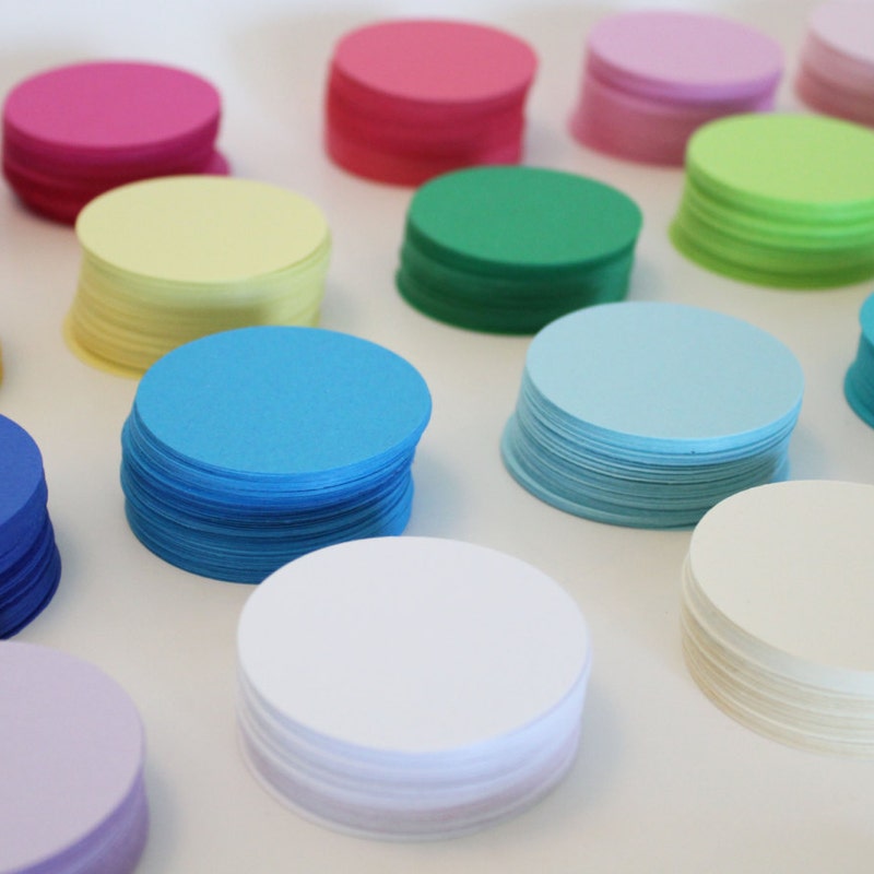 Paper Circle Garland - Etsy