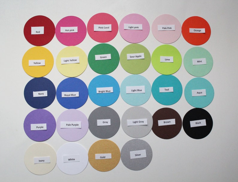 Paper Garland Pick Your Custom Colors Birthday Party | Etsy