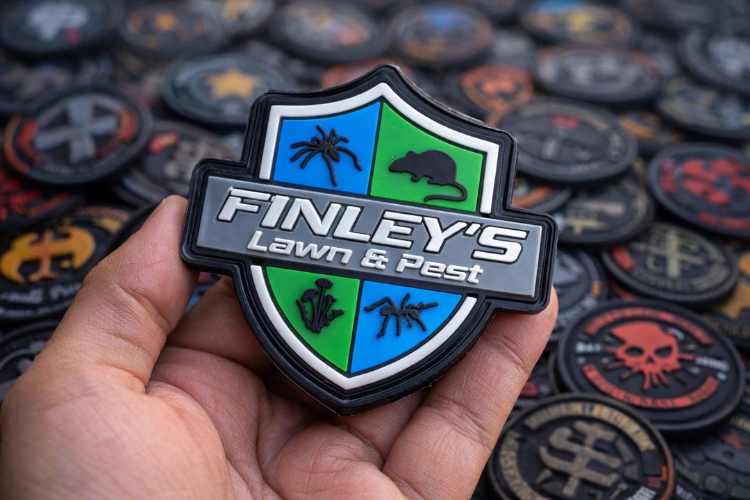 Custom PVC Patches | 2D 3D Rubber Logo Patches | Waterproof & Durable ...