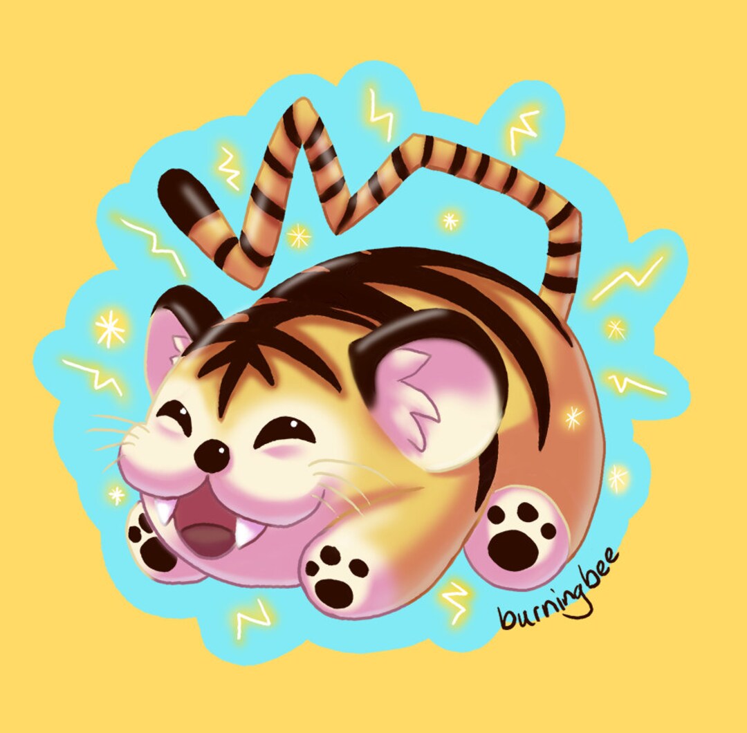 WATERPROOF Kotora Sticker Beta Pokemon Sticker Electric Type - Etsy