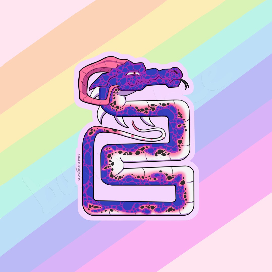 Gender Fluid Pride Dragon Sticker Lgbtqia Pride Queer Etsy