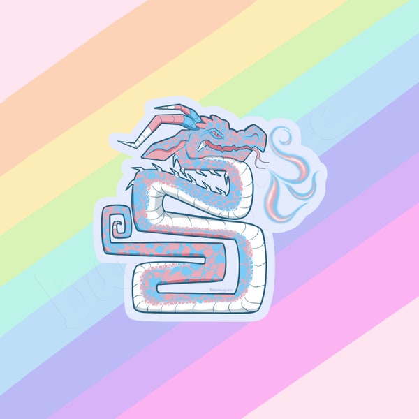 Transgender Dragon Etsy