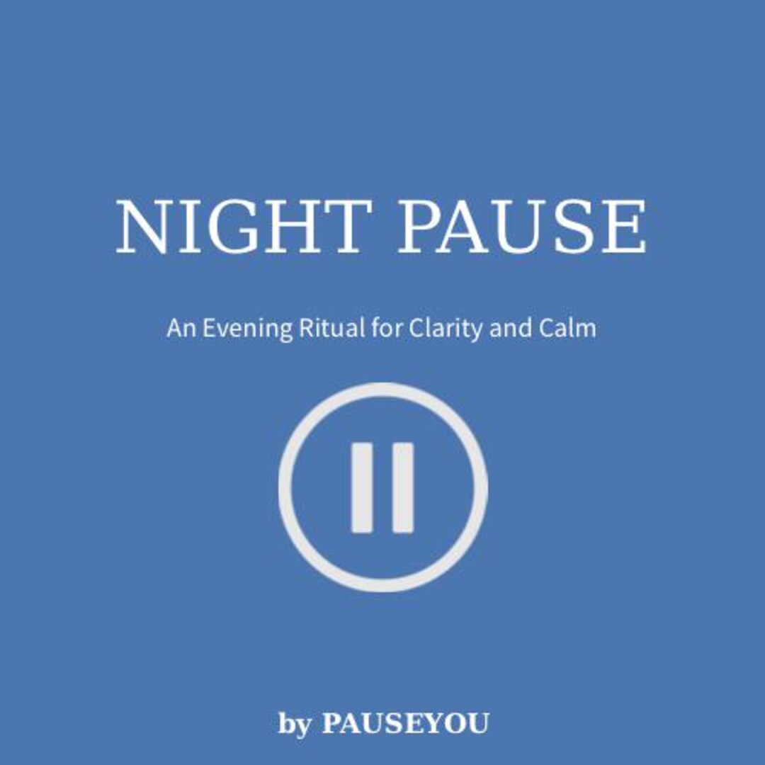 Night Pause — A Digital Evening Reading for Clarity & Calm - Etsy