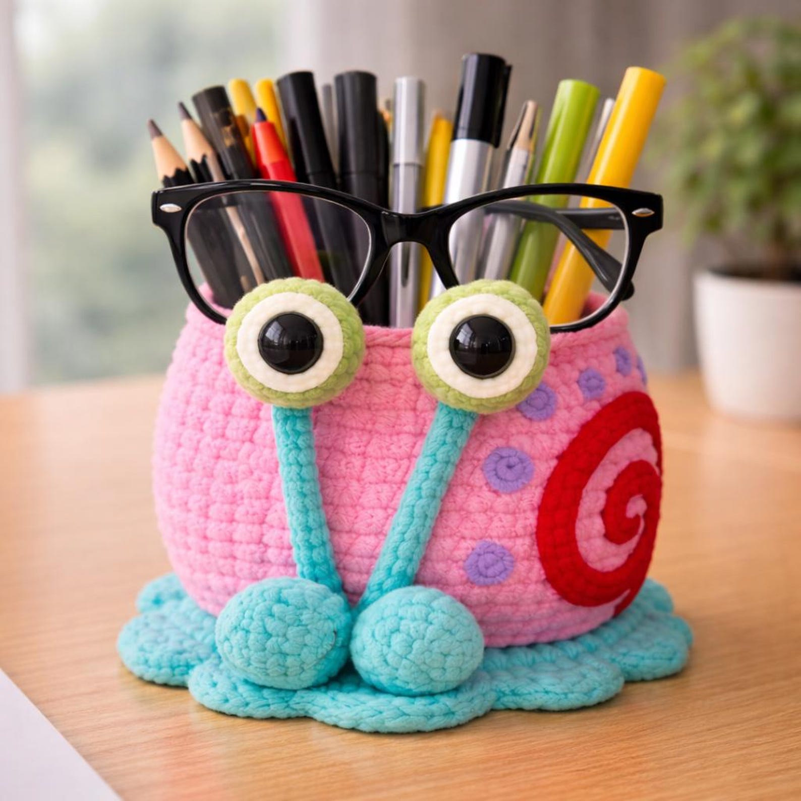 Snail Keychain Crochet Pattern PDF | Cute Amigurumi Snail | Mini ...