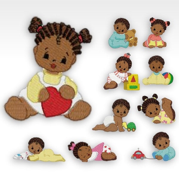 Baby Girl Embroidery - Etsy