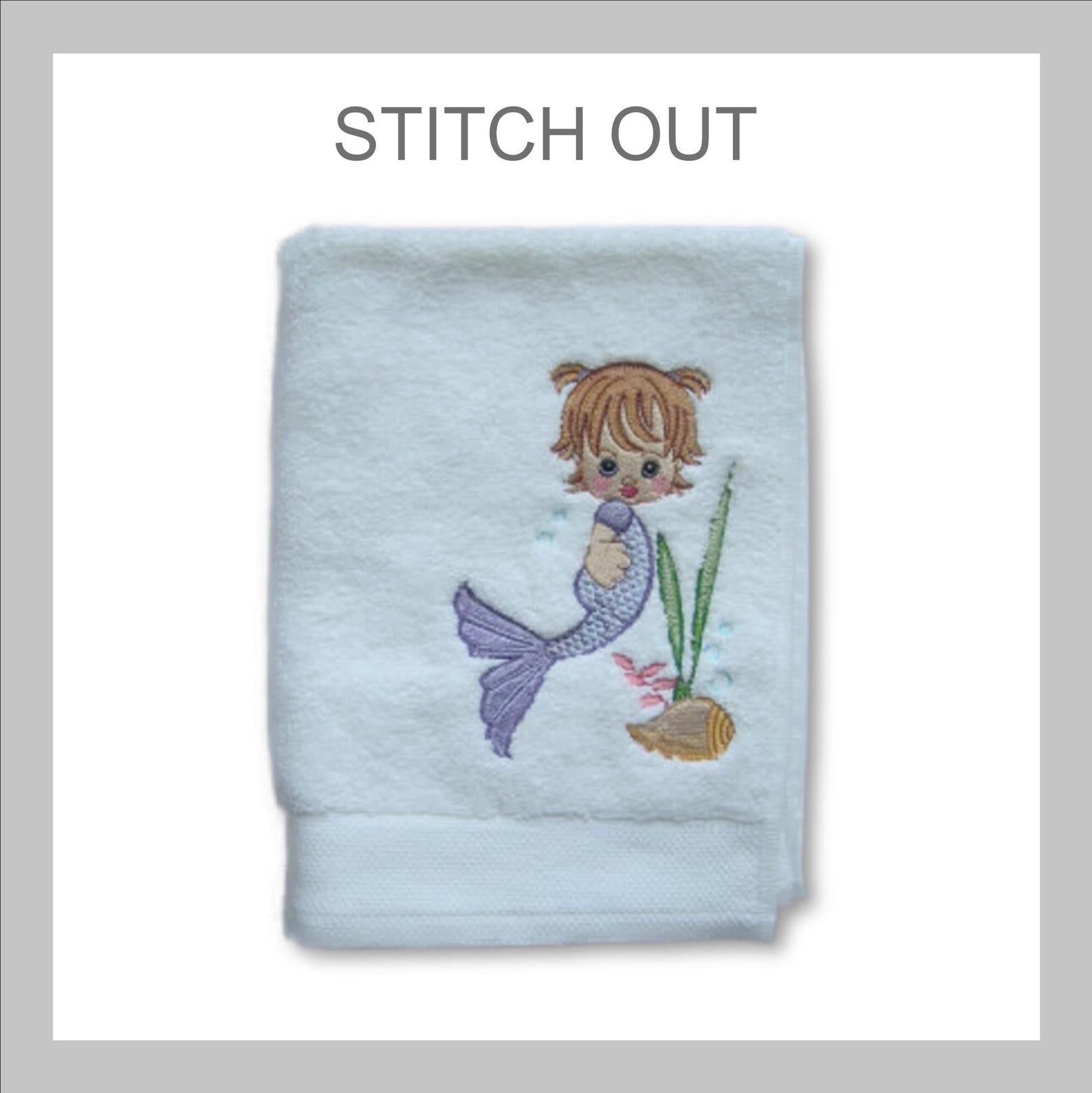 Mermaid - Machine Embroidery Designs - Precious Mermaids - SET of 9 - Etsy