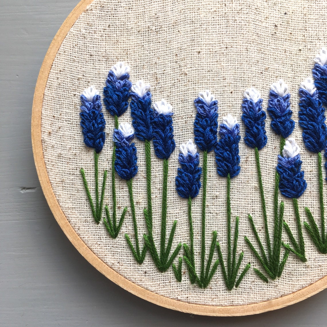 Texas Bluebonnets Hand Embroidery Pattern by and Other - Etsy