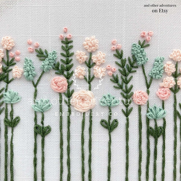 Pastel Embroidery - Etsy