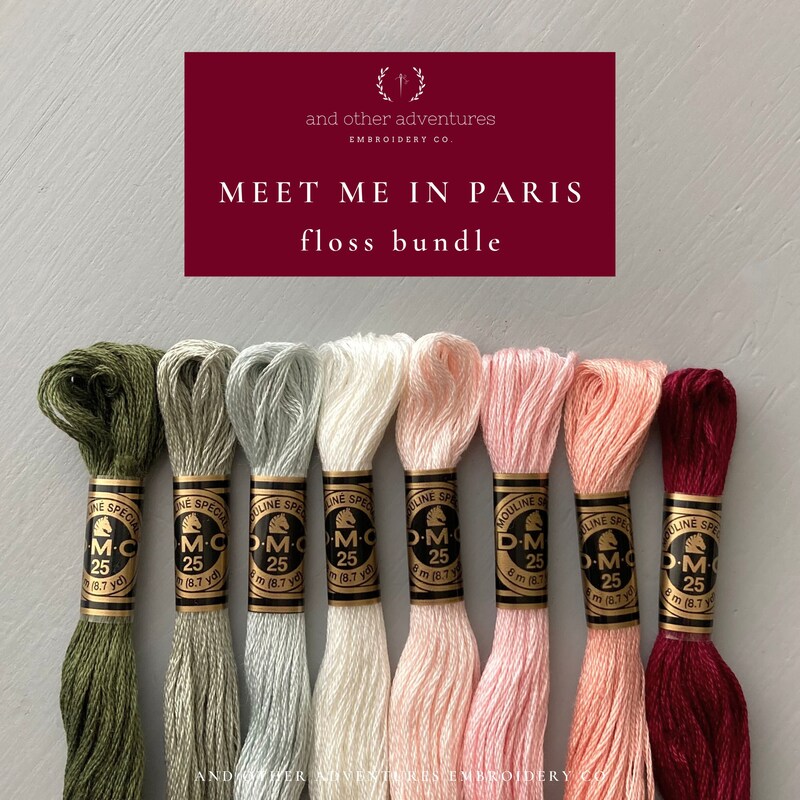 Paris Embroidery - Etsy
