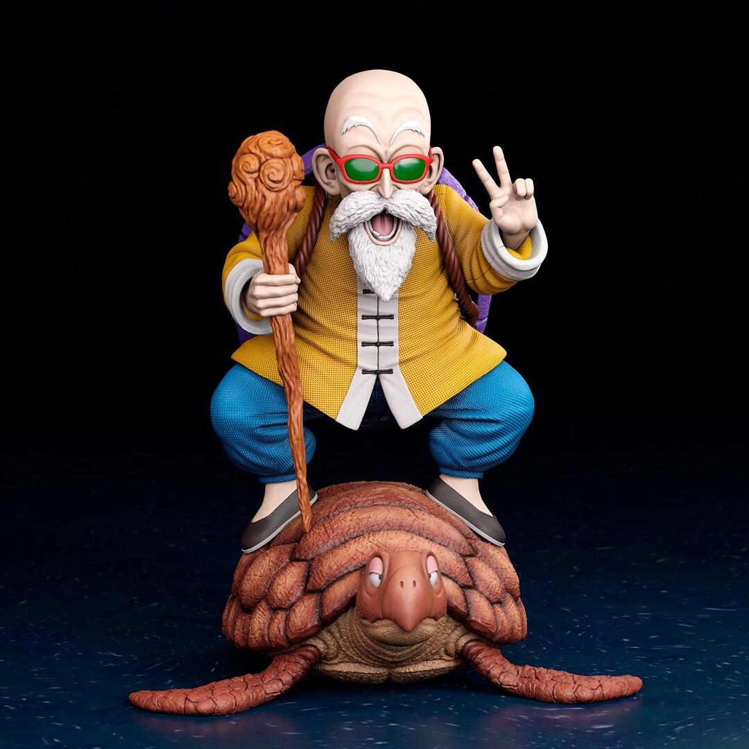 Wise Old Master - Anime STL 3D Model - Etsy