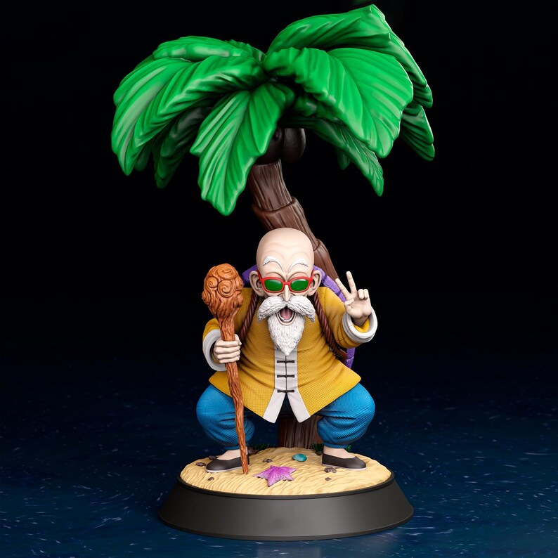 Wise Old Master - Anime STL 3D Model - Etsy