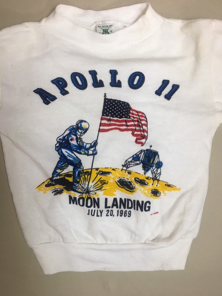 Vintage Children's Apollo 11 Moon Landing Sweatshirt