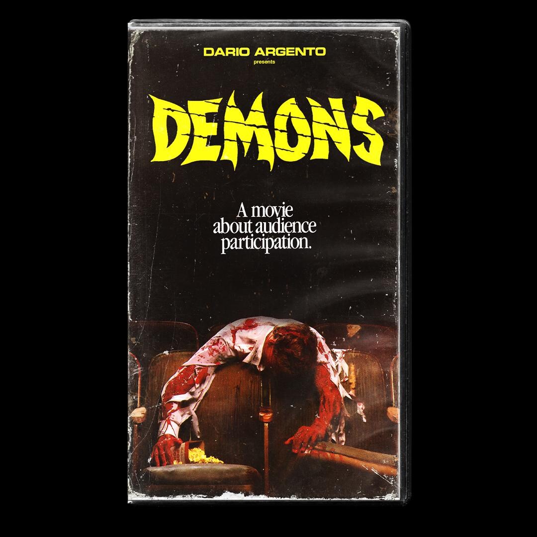 Demons Custom VHS Artifacts Horror - Etsy