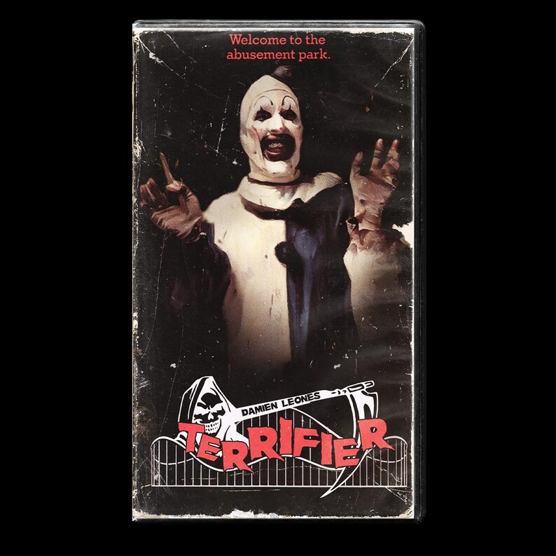 Terrifier Custom VHS Artifact Horror - Etsy
