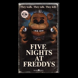 Five Nights at Freddy's Vhs Tape - Etsy