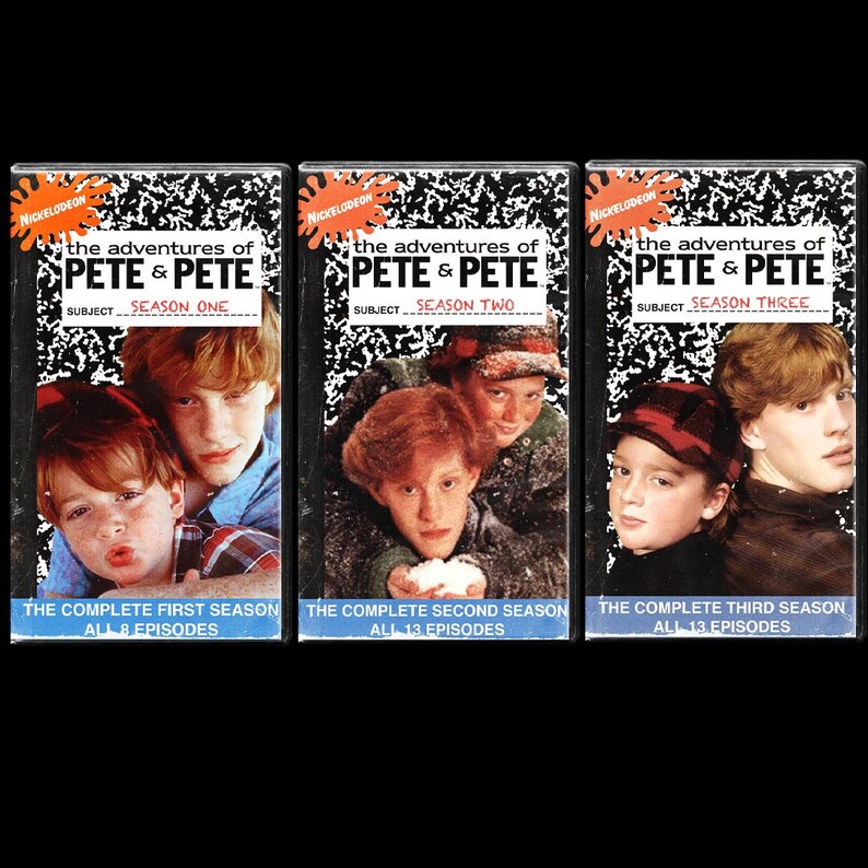 The Adventures of Pete and Pete Season Two Custom VHS Artifact - Etsy