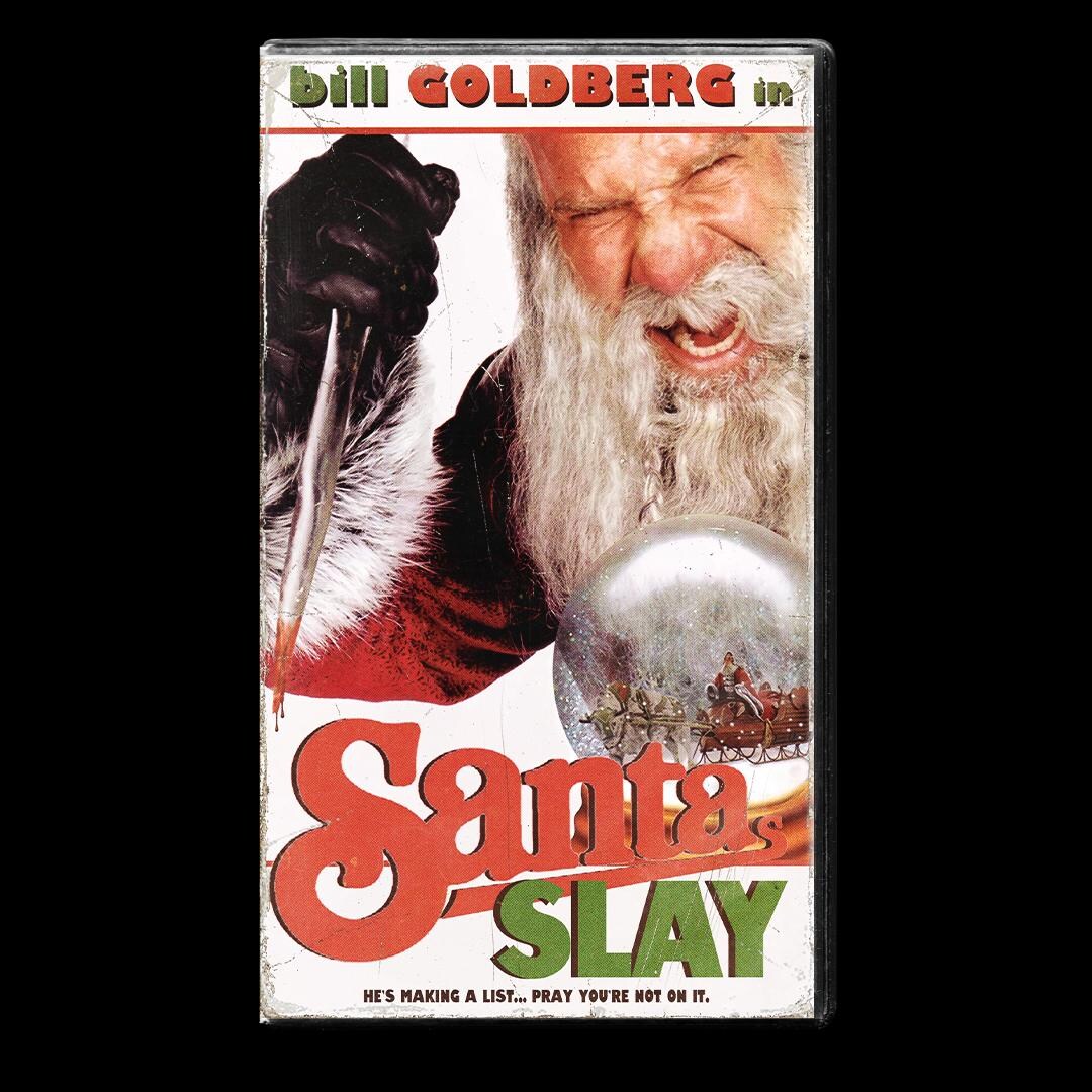 Santa's Slay Custom VHS Artifacts Horror - Etsy