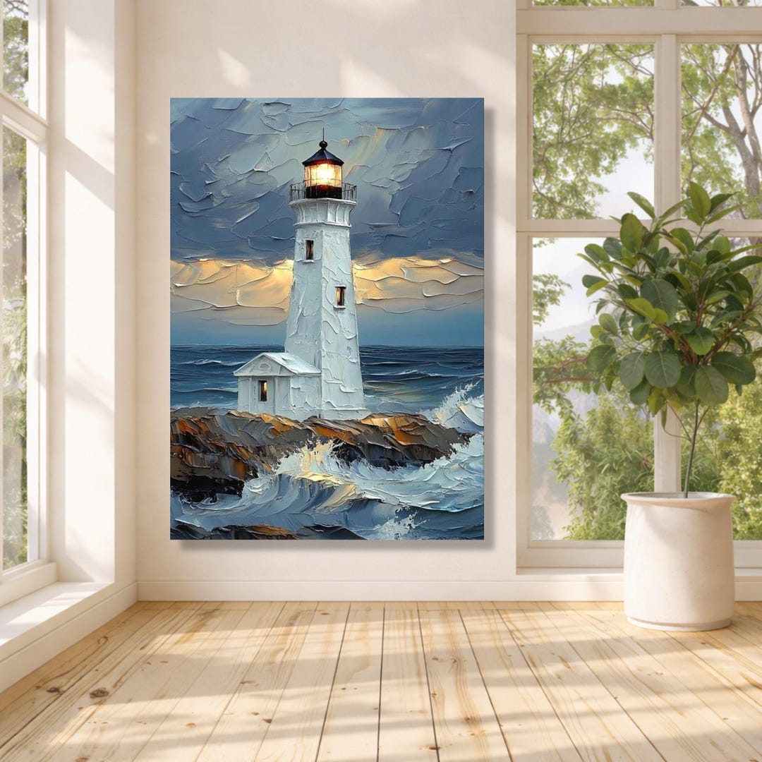 Great Description About Lighthouse Canvas Wall Art