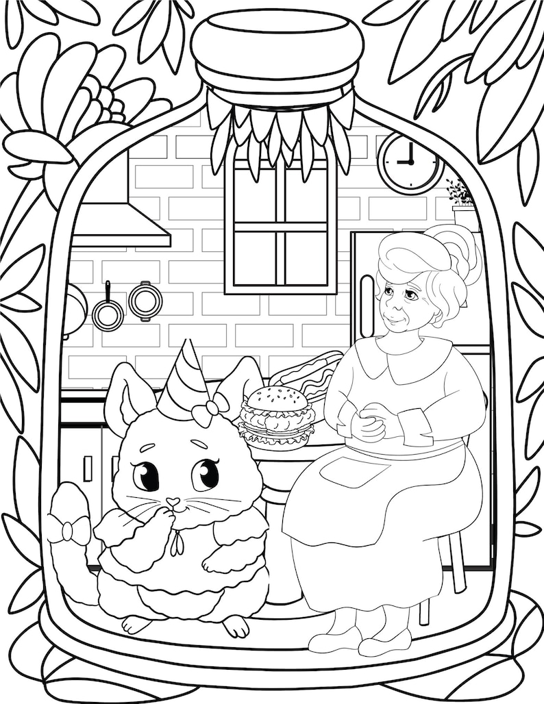Surprise Jar Coloring Pages – 70-page Printable Activity (digital ...