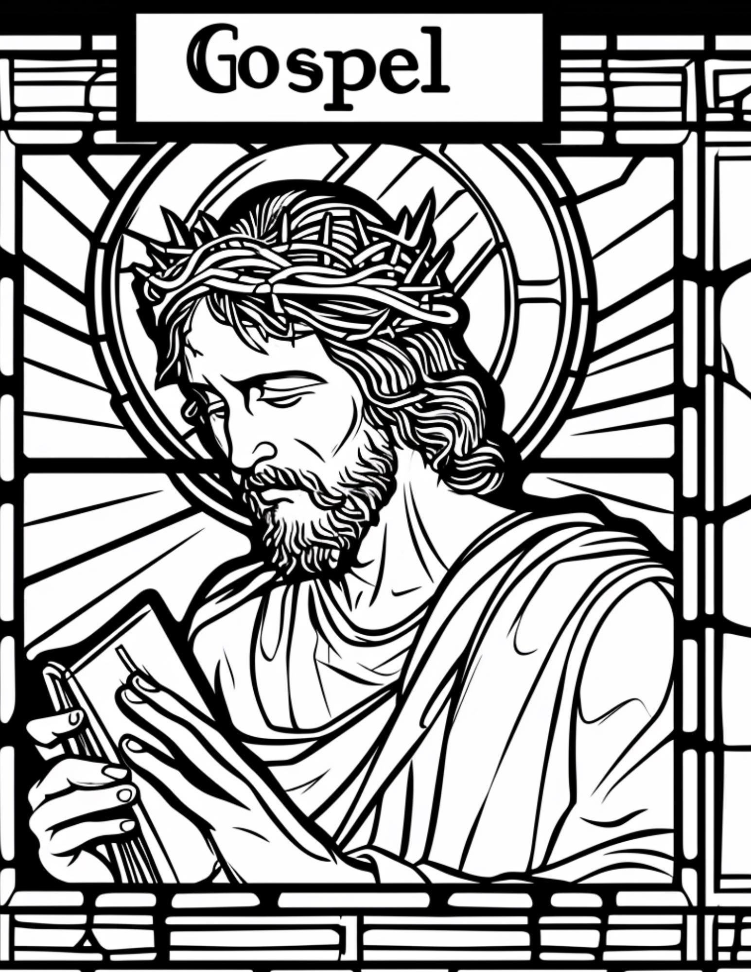 Easter Bible Coloring Pages – Medium Bundle- 34 Faith-inspired PNG ...