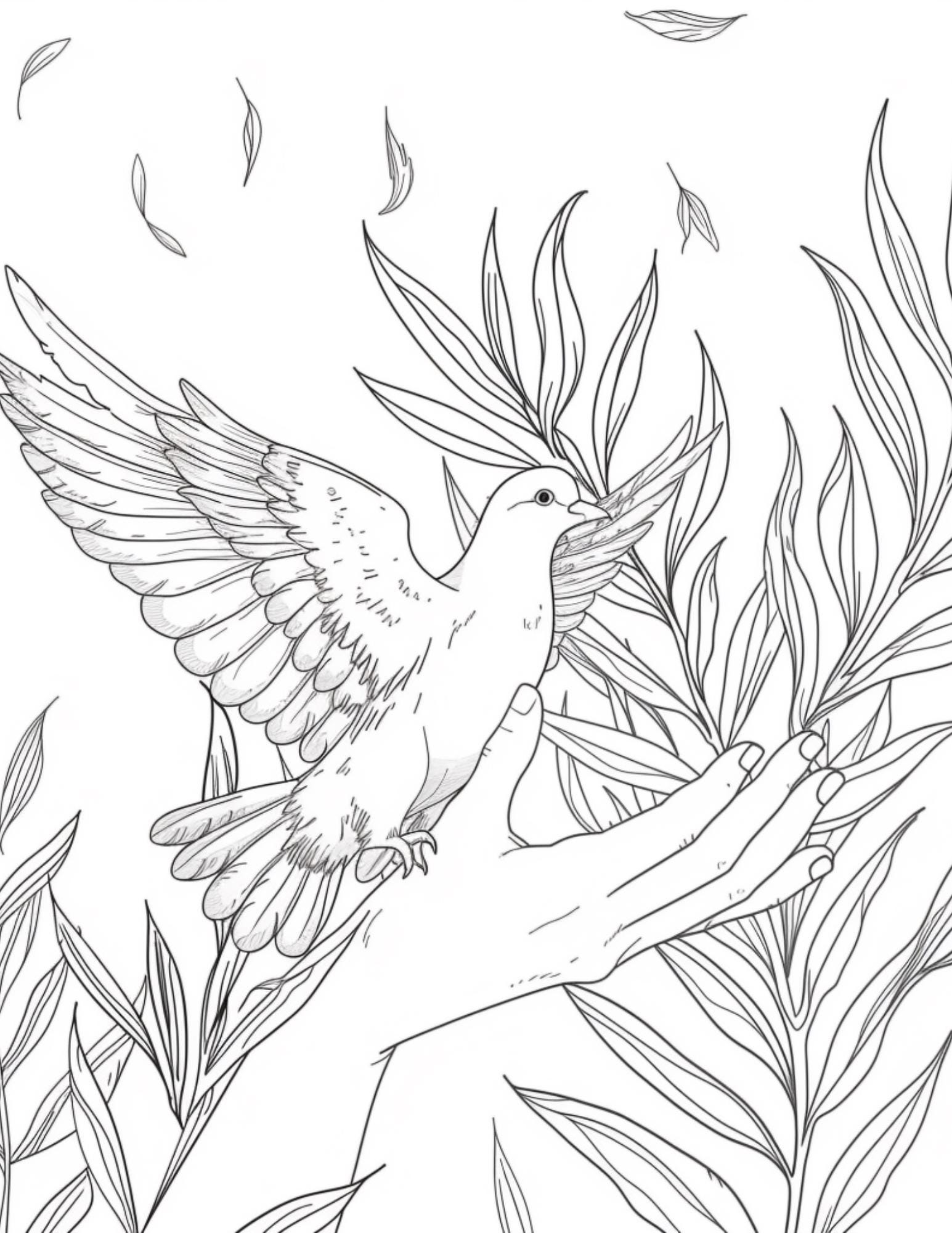 Easter Bible Coloring Pages – Medium Bundle- 34 Faith-inspired PNG ...