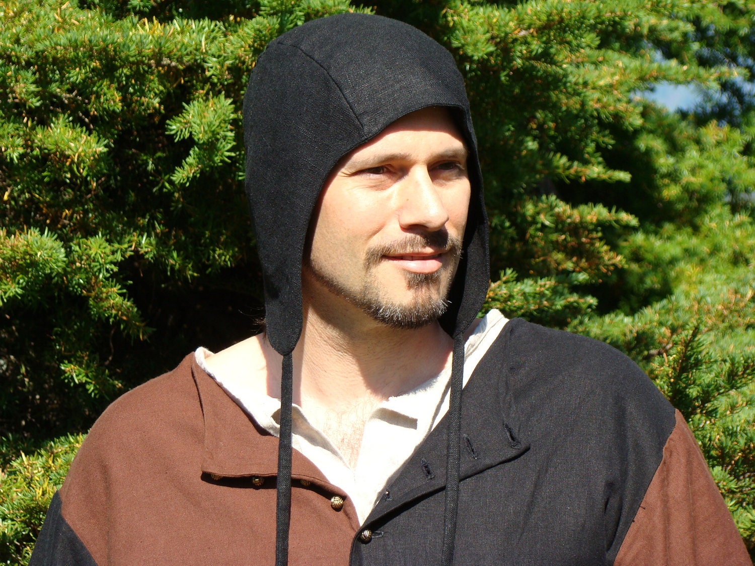 Mens Historical Medieval Linen Biggins / Arming Cap / Nightcap | Etsy