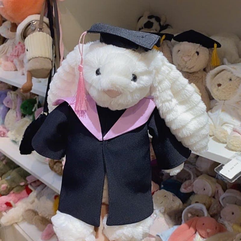 Jellycat Graduation - Etsy UK