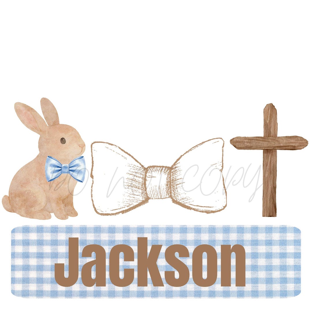 Easter Custom PNG(DIY), Toddler Boy Easter Png, Bunny Png, Custom Png ...
