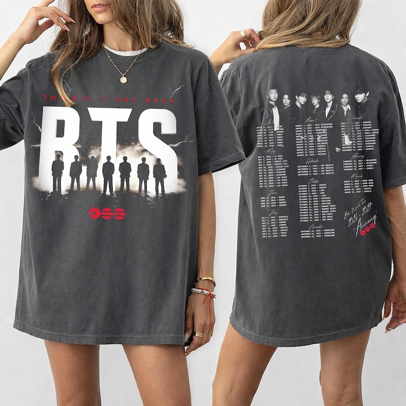 Bts Clothing Comeback - Etsy