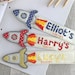 Personalised Handmade Children's Rocket Ship Bookmark - Etsy