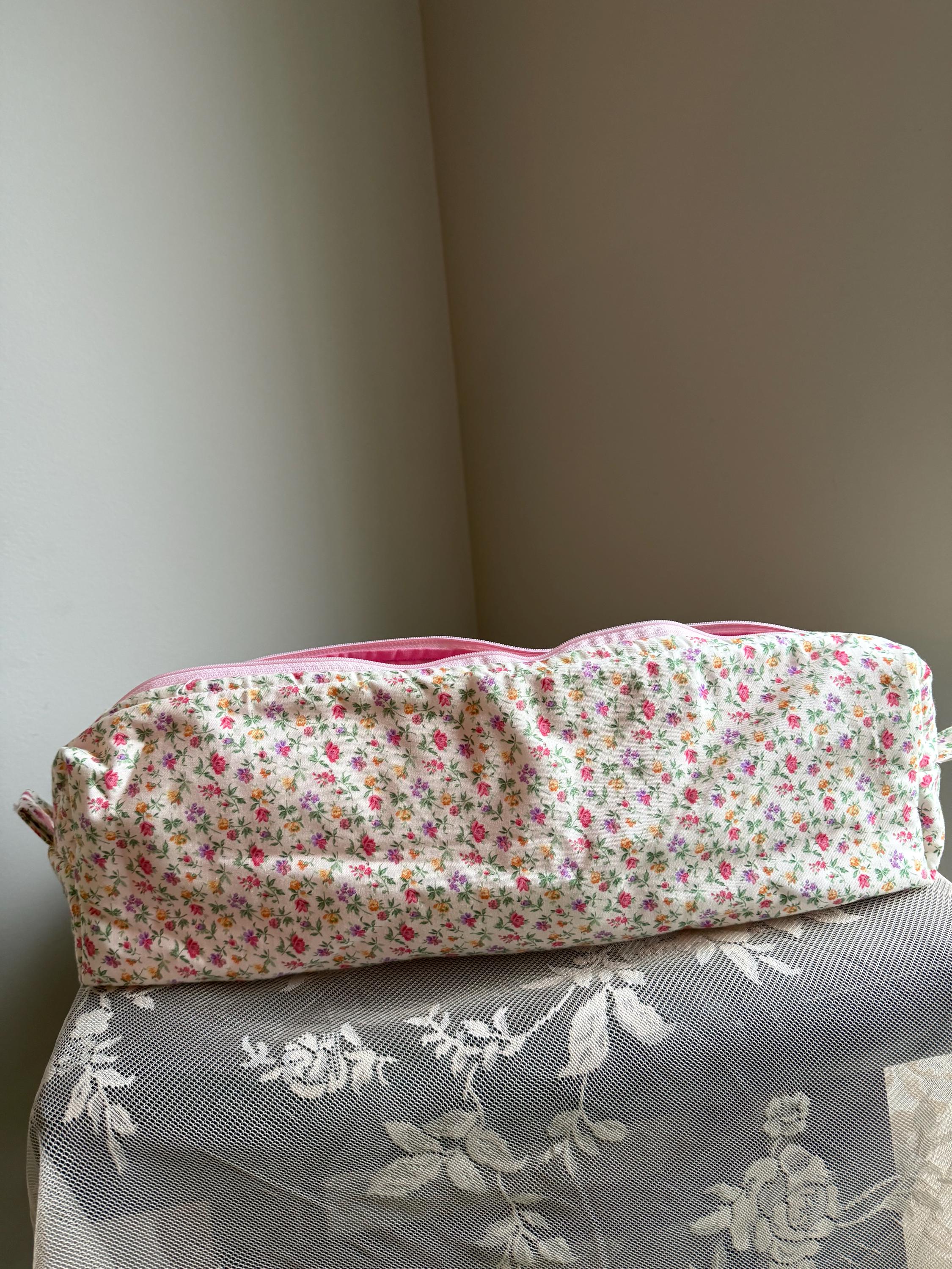 Handmade Hair Tool Bag | Floral Heat-resistant Styling Tool Pouch ...