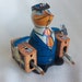 Vintage RARE T.P.S. Duck the Mailman Wind-up Toy WORKS - Etsy