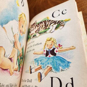 Vintage 1957 ABC Around the House Golden Activity Book With Moveable ...
