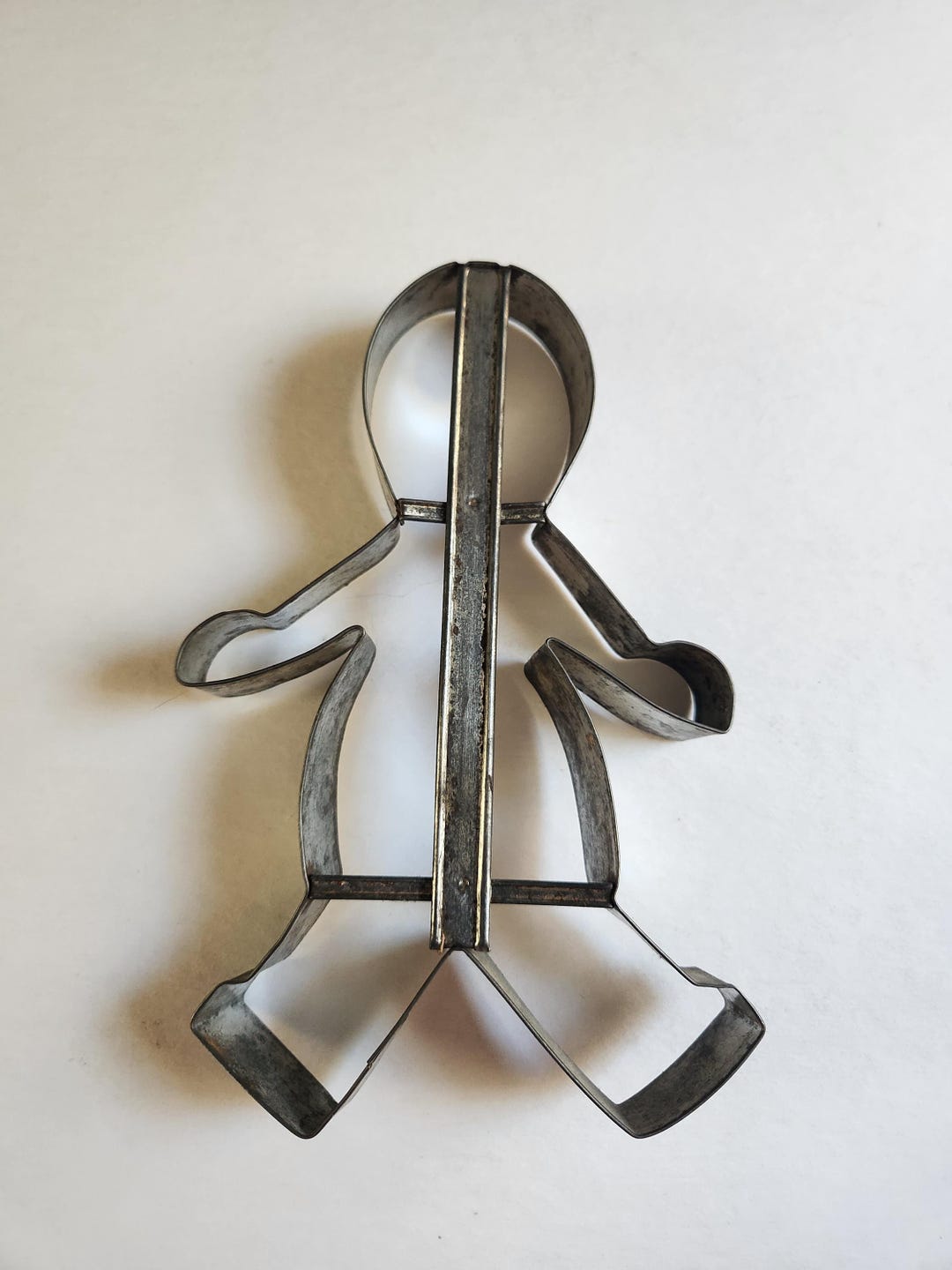 Antique Tin LARGE Gingerbread Man Cookie Cutter - Etsy
