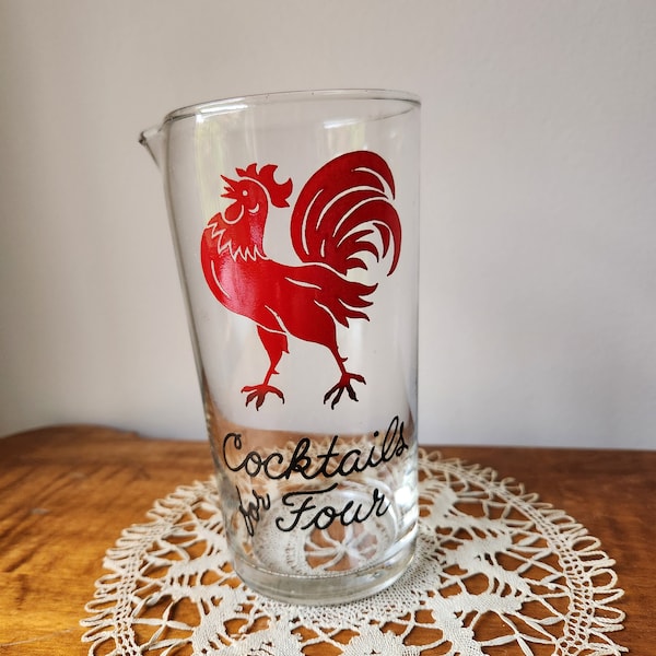 Rooster Pitcher - Etsy