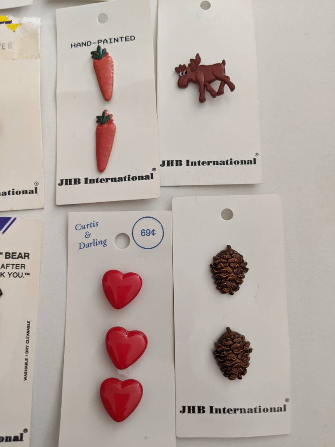 Vintage JHB International Buttons YOU CHOOSE - Etsy