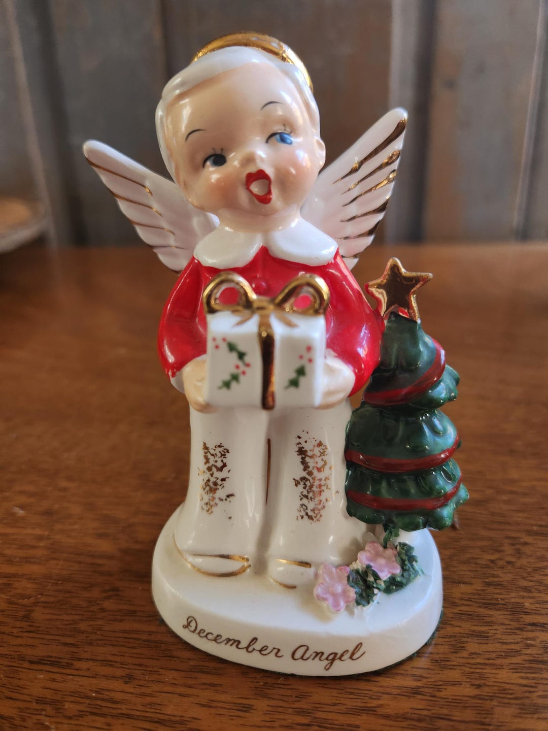 Vintage 1950s Japan Napco Ceramic December Angel Boy Figurine - Etsy