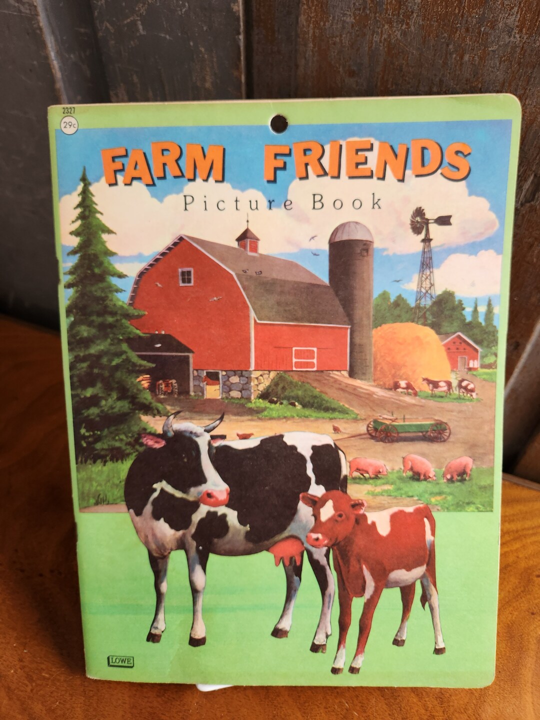 Vintage 1961 Farm Friends Large Picture Book - Etsy