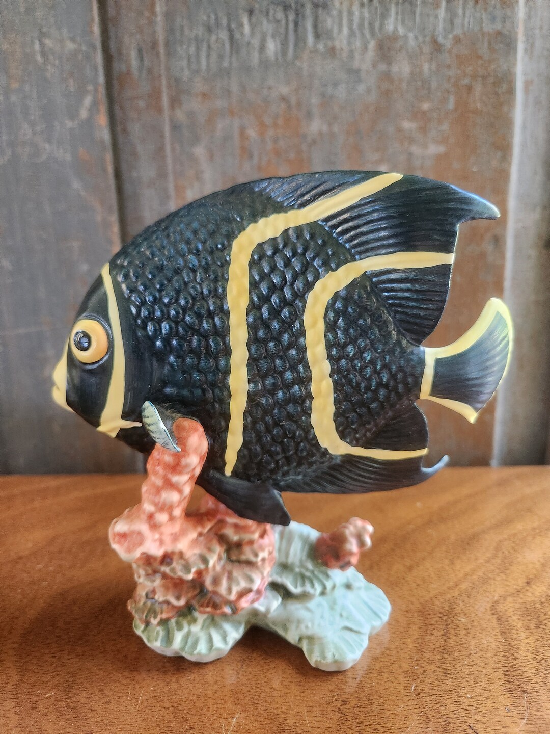 Vintage Goebel Germany Tropical Angel Fish - Etsy