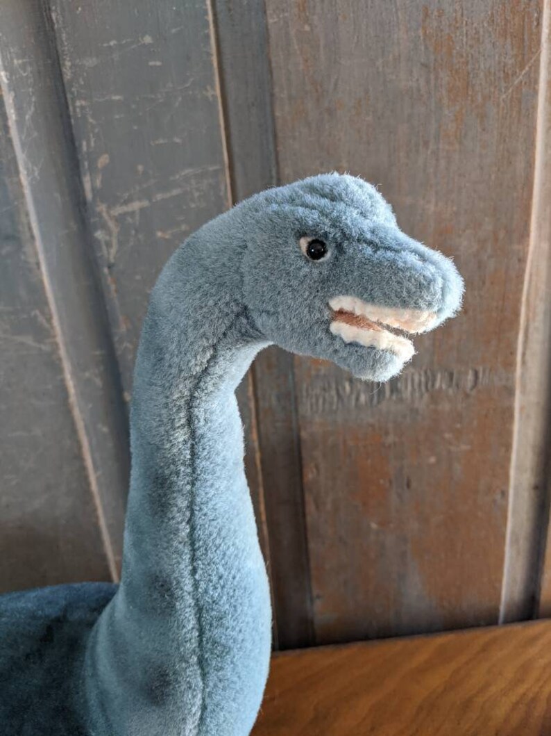 Vintage Gund Apatosaurus Stuffed Dinosaur | Etsy