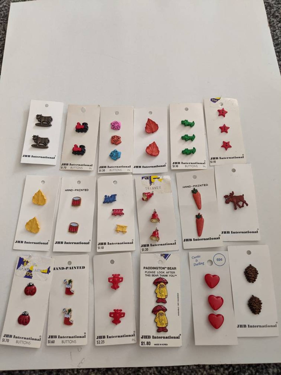 Vintage JHB International Buttons YOU CHOOSE - Etsy