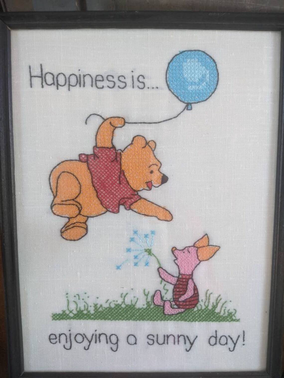Vintage Winnie the Pooh Needlepoint YOU CHOOSE | Etsy