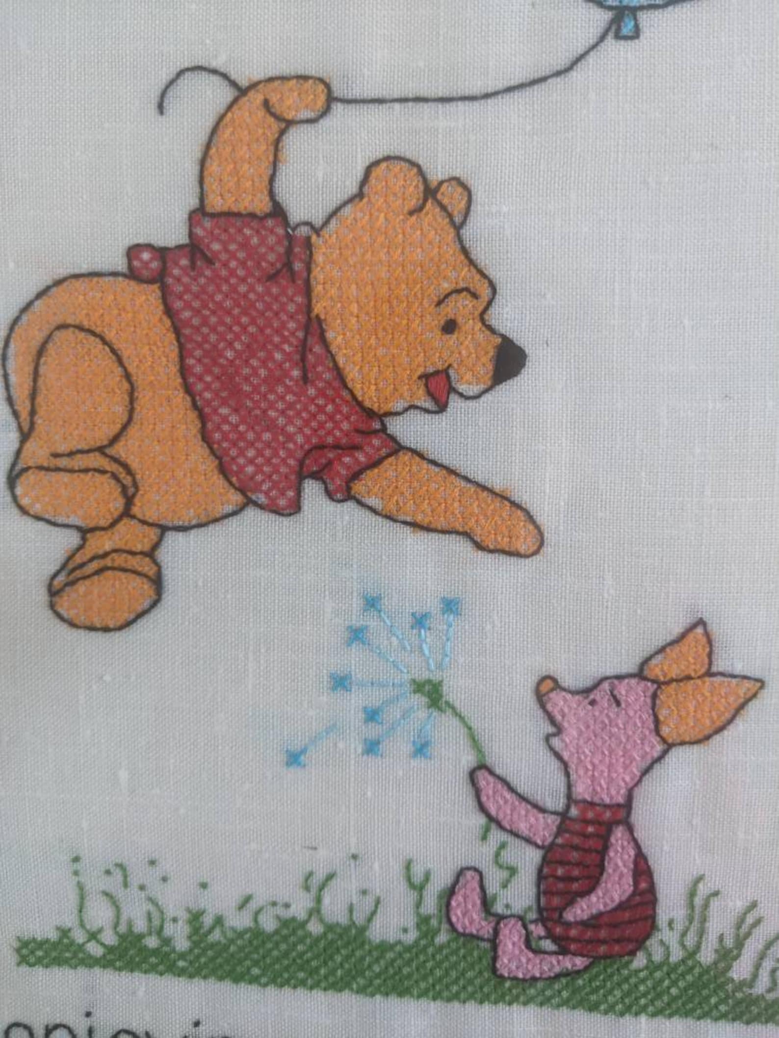 Vintage Winnie the Pooh Needlepoint YOU CHOOSE | Etsy